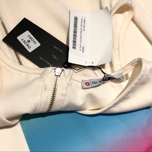 Oh My Julian | Dresses | Oh My Julian Dress Aline Rainbow Nwt | Poshmark